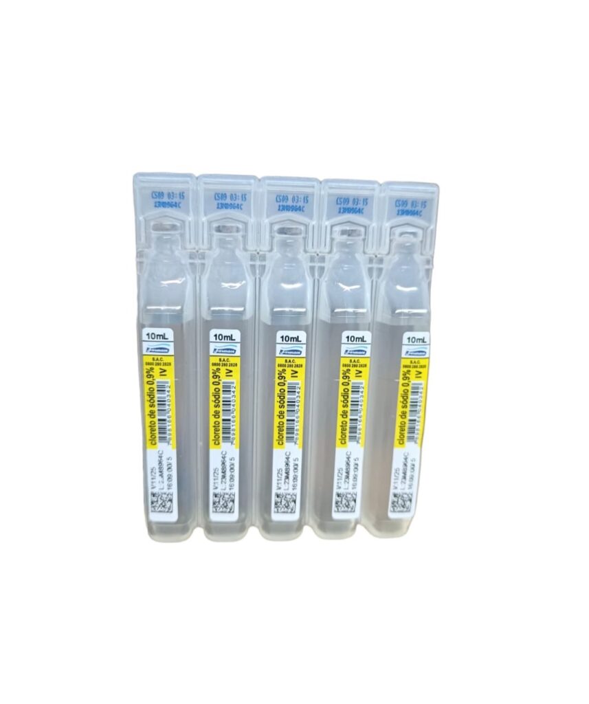 Pack suero Fisiológico 10 ml - 10 Unidades – Bramat.cl